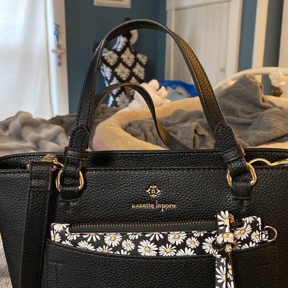 Nanette Lepore | Bags | Nanette Lepore Vegan Leather Handbag | Poshmark